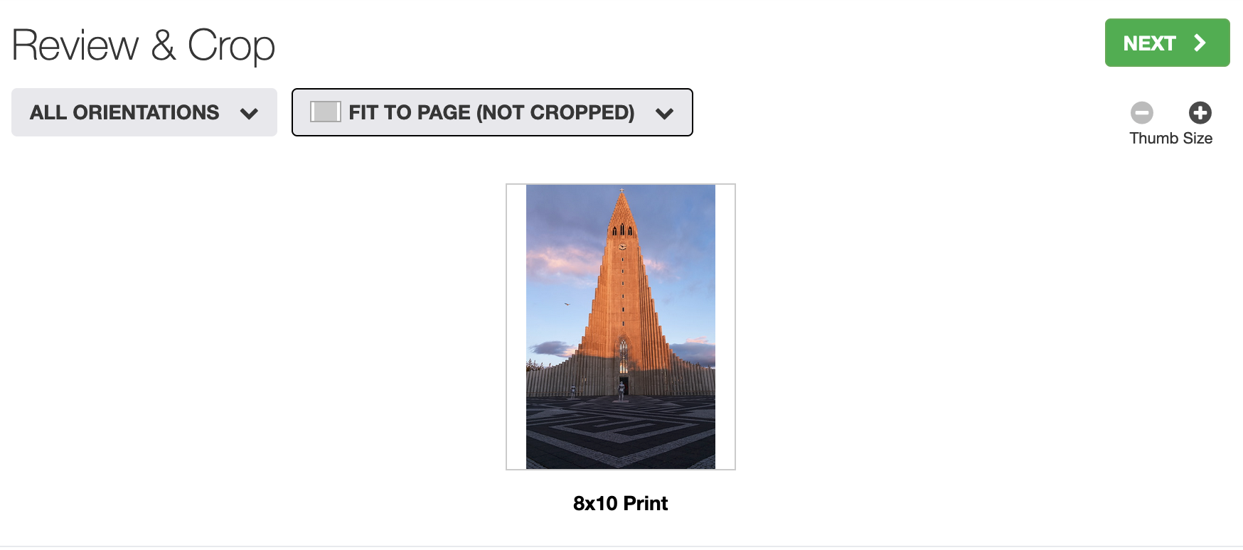 IMPORTANT NOTES ABOUT CROPPING